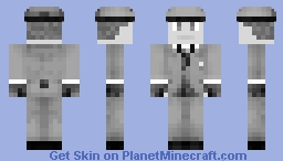 Film Noir Detective Minecraft Skin