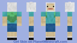 Fin the Human Minecraft Skin