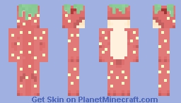 Strawberry Frog Minecraft Skin