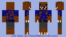 were wolf steve Minecraft Skin