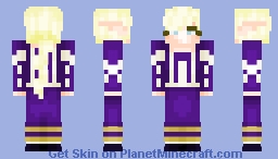 [LOTC] [COMMISSION] snow elf Minecraft Skin