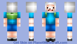 Finn the Human | Adventure Time Minecraft Skin