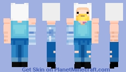 Finn El Humano 16 Minecraft Skin