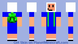 finn made by soultaker46 Minecraft Skin