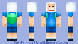 finn the human Minecraft Skin