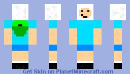 Finn From Adventure Time Minecraft Skin