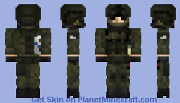 Finland | Finnish Special Forces Operator | Var.3 Minecraft Skin