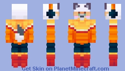 simplyfir - BlockWars Orange Otters Minecraft Skin