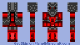 Fire Demon Minecraft Skin