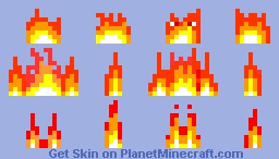 Fire Demon Minecraft Skin