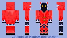fire mage Minecraft Skin