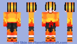 FIRE FLIE Minecraft Skin