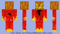 Fire Demon Minecraft Skin