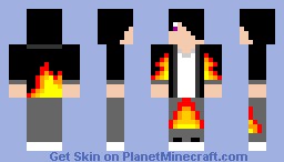 fire Minecraft Skin