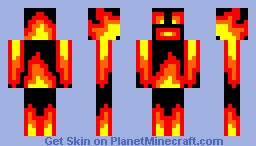 Fire! Minecraft Skin