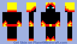 fire boy Minecraft Skin