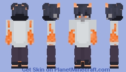 Fireball Minecraft Skin