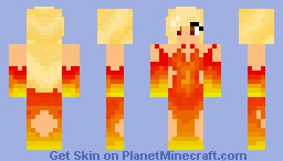 Flame Queen Minecraft Skin
