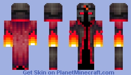 Fire King Minecraft Skin