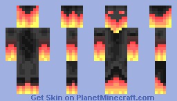 Fire Mage Minecraft Skin