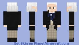 The 1st Doctor Minecraft Skin