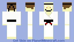 My first skin-Karate Minecraft Skin