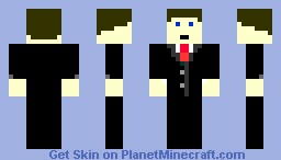 Business Man Minecraft Skin