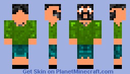 bearded guy Minecraft Skin