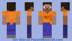 Steve the fish / Poisson Steve Minecraft Skin