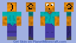 Fish Steve Minecraft Skin