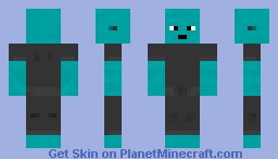 Fishman In a Wetsuit Minecraft Skin