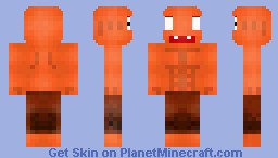 Bob The Fish Man Minecraft Skin