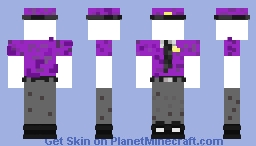 Five Night's at Freddy's Security Outfit Minecraft Skin