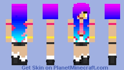 Simply female Minecraft Skin