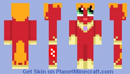 flame wing pony Minecraft Skin