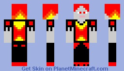 Flame Guy - V1 Minecraft Skin