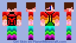 back pack guy Minecraft Skin