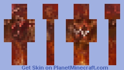 Flamewall (Geometry Dash) Minecraft Skin
