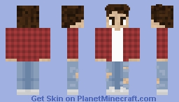Flannel boy Minecraft Skin
