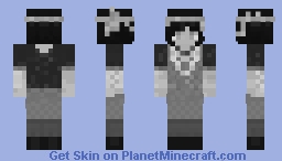 Songbird (Black and White) Minecraft Skin