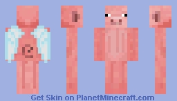 Flappy pig Minecraft Skin