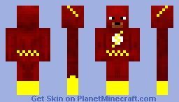 the flash Minecraft Skin