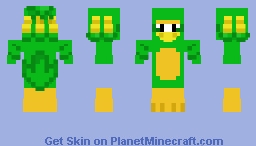 Flicky (Green) (Bedrock Edition only) Minecraft Skin