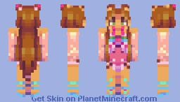 flora🌺winx (enchantix) Minecraft Skin