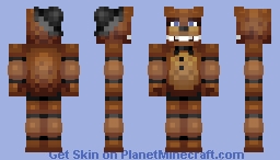 Freddy Fazbear Minecraft Skin