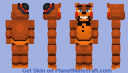 FNAF 2 Toy Freddy Minecraft Skin
