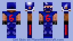 Football Player Minecraft Skin