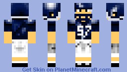 football player Minecraft Skin
