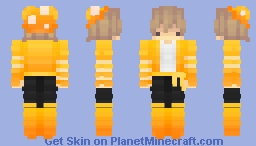 Forbie Blockfest x 4F4S Game Nights Yellow Minecraft Skin