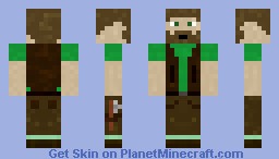 Forest Man Minecraft Skin